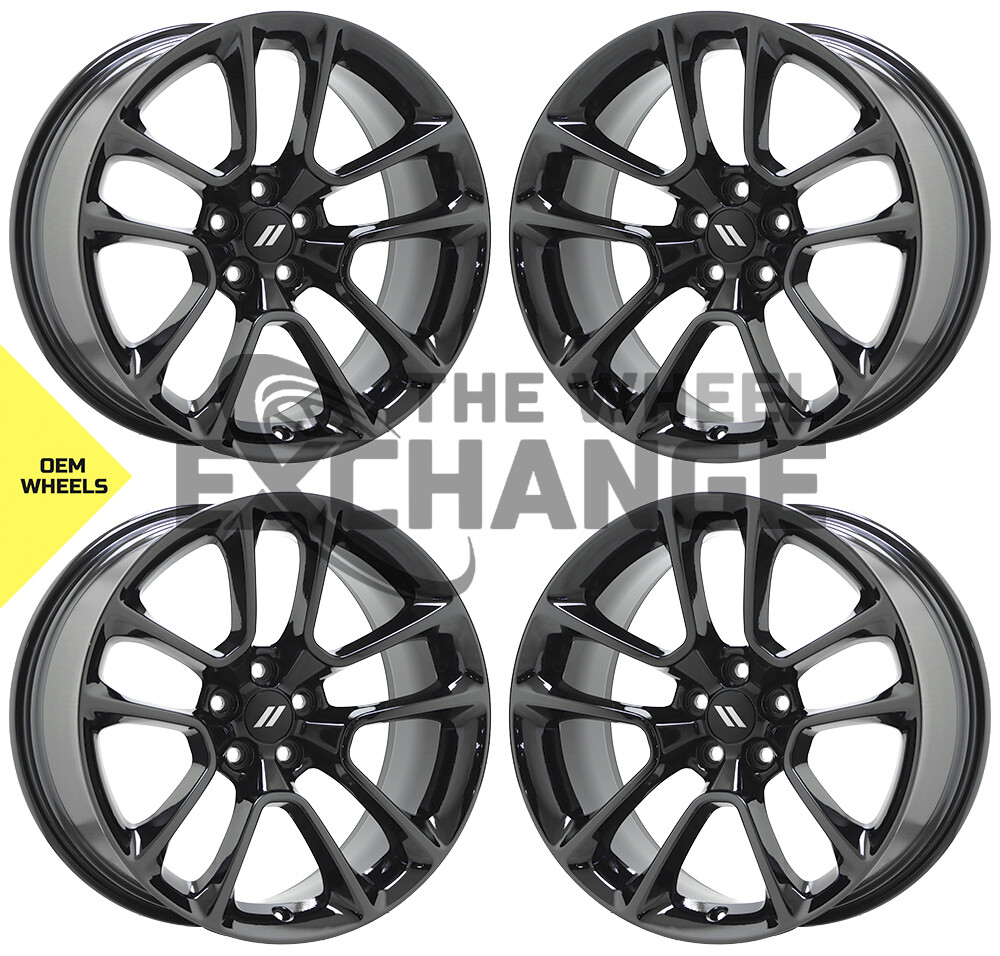 2021 Factory Dodge Challenger Wheel 20 in Black OEM Charger SRT ...