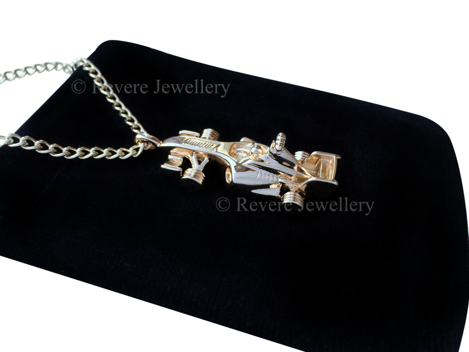 Gold F1 Necklace Formula 1 Car Racing Driver Sports Gifts for Men Dad ...