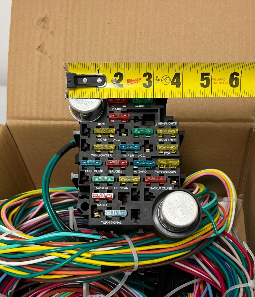 1928-1931 Ford Model A 21 Circuit Wiring Harness Wire Kit | Vintage Part