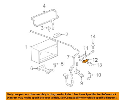 GM OEM 97-08 Bonneville Electrical Battery-Cover 12160209 | eBay