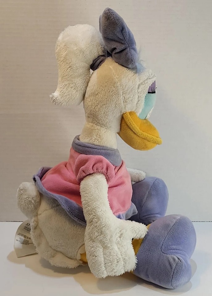 Disney Store Daisy Duck Plush 14” Tall VGC | eBay