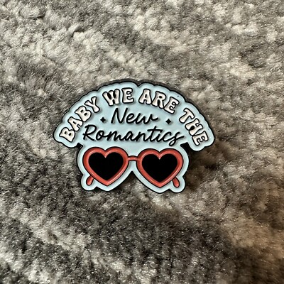 Taylor Swift Inspired Enamel Pin Blue Baby We Are The New Romantics ...