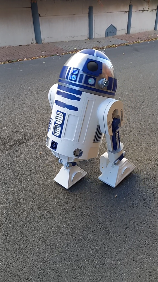 Life Size R2-D2 Droid Remote Control - 3D Character - 3D Movie ...