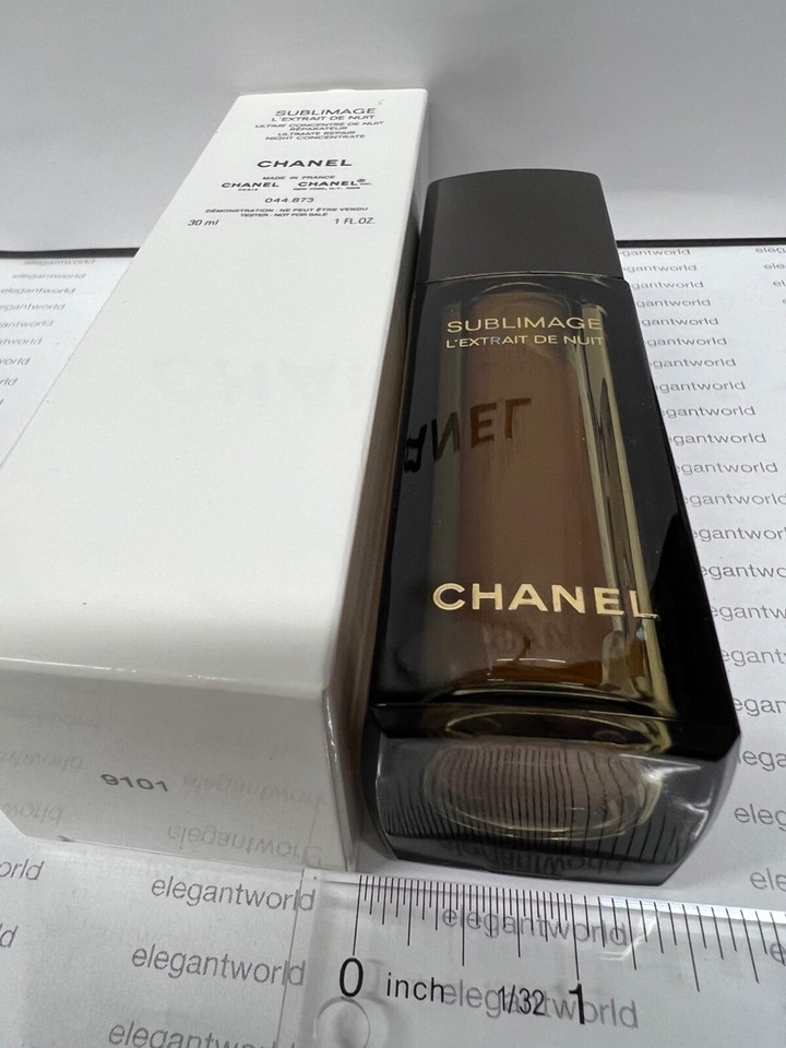 Chanel SUBLIMAGE L'EXTRAIT DE NUIT REPAIR NIGHT CONCENTRATE NIB 100% ...