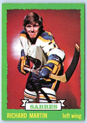 RICHARD MARTIN 1973-74 O-PEE-CHEE 73-74 NO 173 NRMINT+ 25688 | eBay