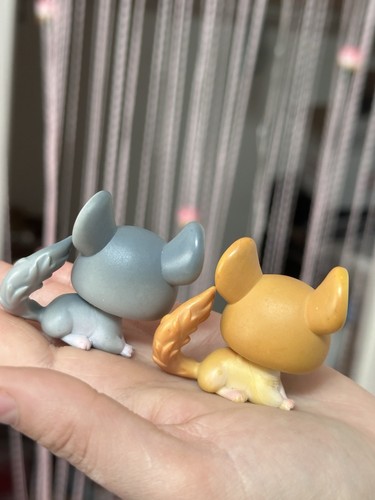 Littlest Pet Shop LPS Lot #340 Tan Gold Chinchilla #144 Gray Authentic ...