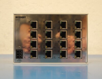 Beckhoff CU2016 16-Port 10/100 Mbits/s, 24VDC Ethernet Switch | eBay