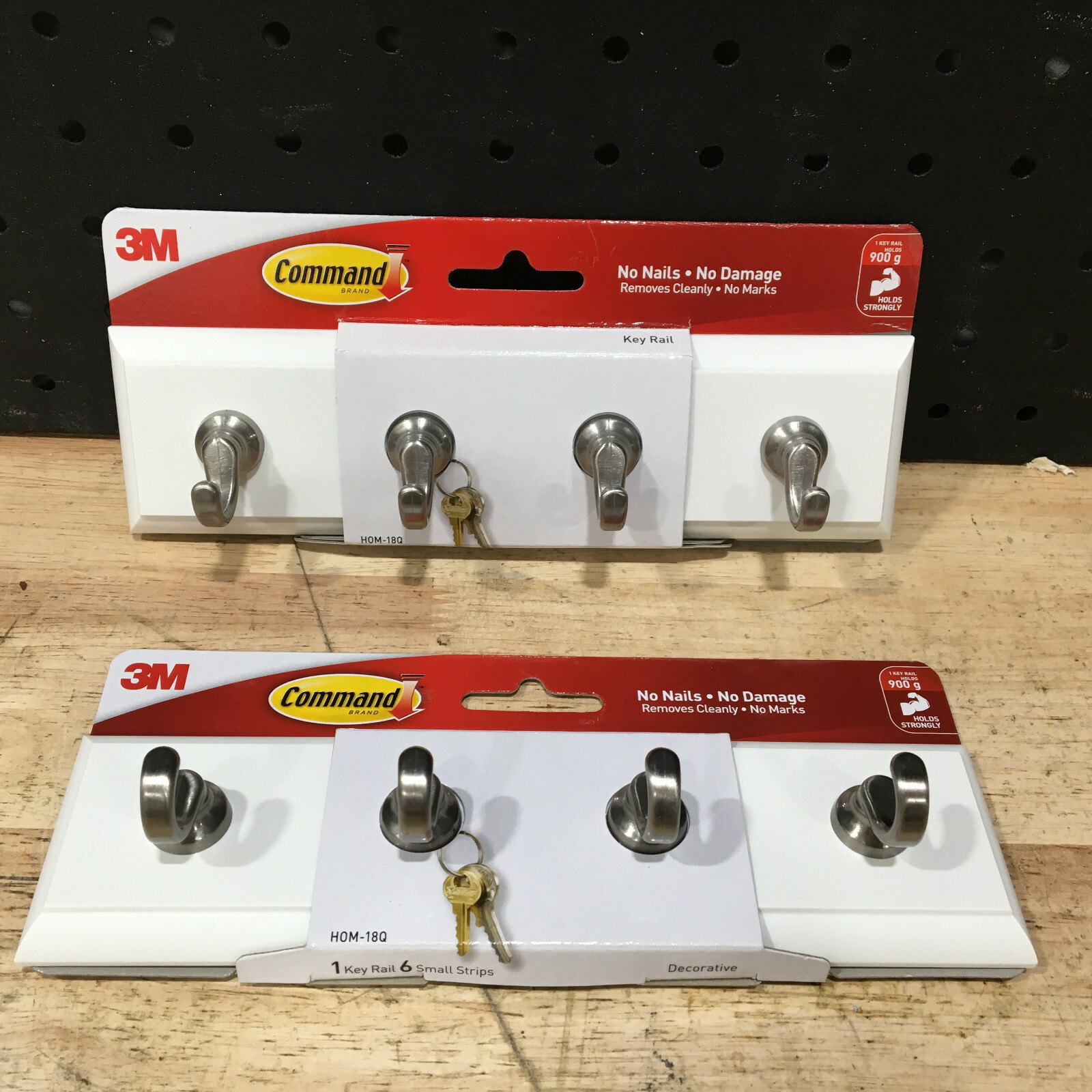 2X PACKS COMMAND 3M KEY RAIL HOM-18Q - NEW | eBay