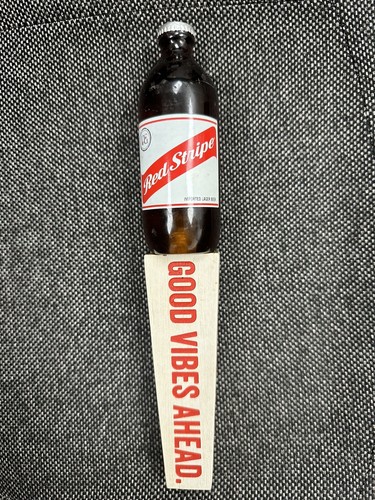 RED STRIPE GOOD VIBES STUBBY BOTTLE Draft Beer Tap Handle. JAMAICA! | eBay