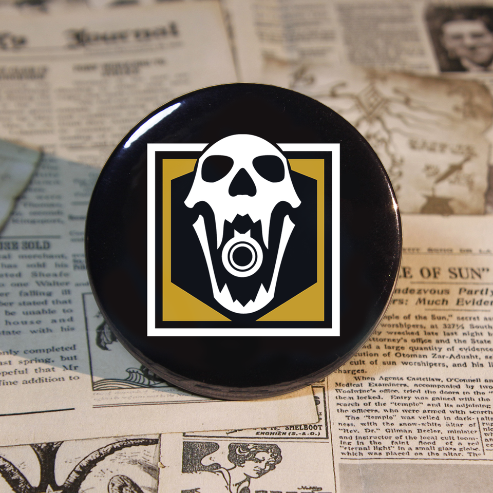 Operators Keychain KeyRing Decoration & Badges ( Gift ) For Rainbow Six ...