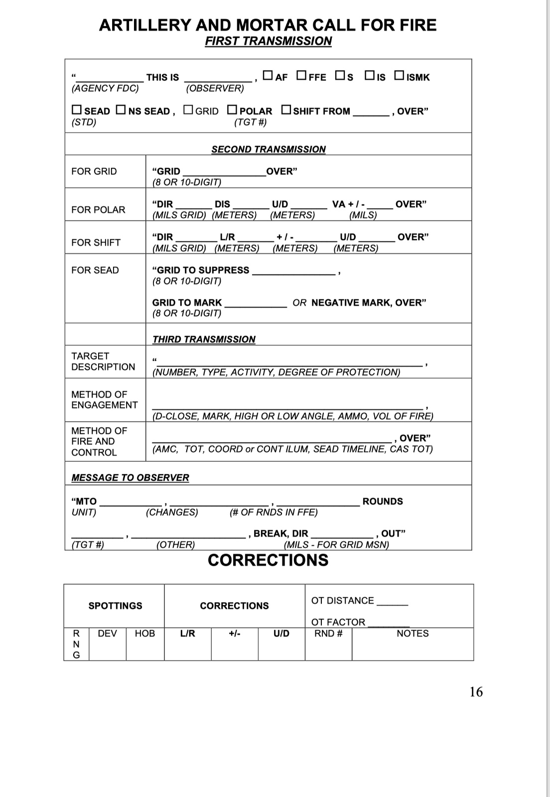 4,100+ Page USMC Infantry SQUAD & PLATOON TACTICS Student Handouts on ...