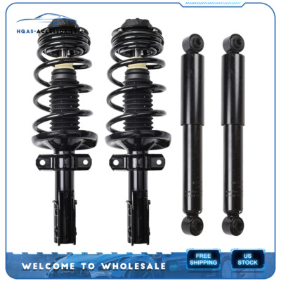 For 2003-2007 Saturn Ion 2x Front Complete Struts and 2x Rear Shocks ...