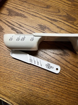 PAMPERED CHEF ADJUSTABLE SLIDING MEASURING CUP 1/8-1 CUP & Measuring ...