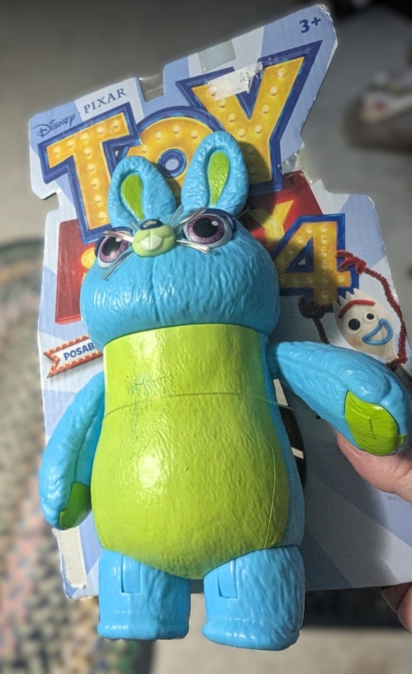 🐰 “Hop Star!” Toy Story 4 Bunny Action Figure – 9" Posable Pixar Pal ...