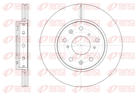 Remsa 61417.10 Brake Disc Rotor for sale online | eBay