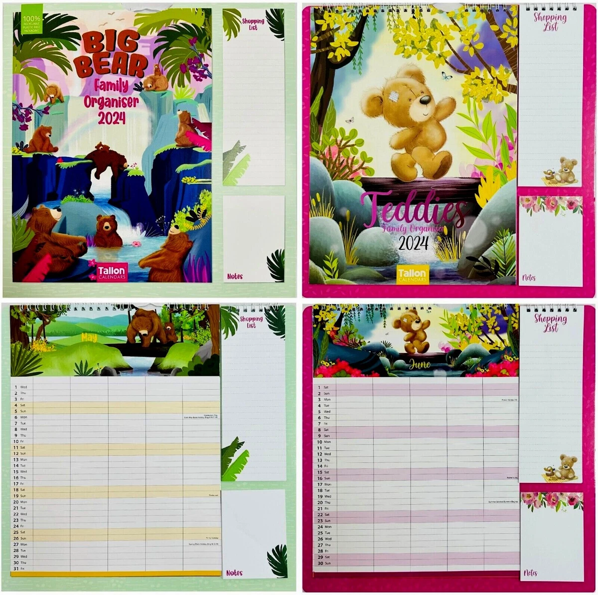 Man Bear Calender