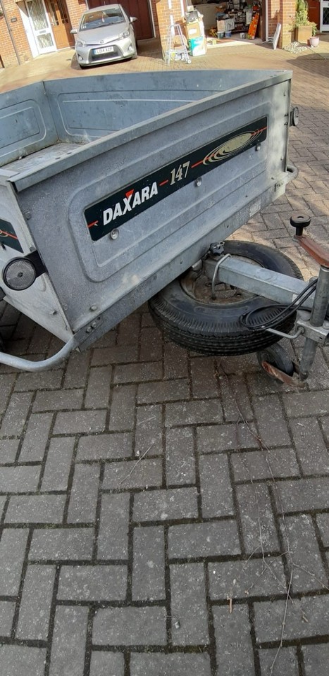 Daxara 147 Trailer Good Condition With Spare Wheel | eBay UK