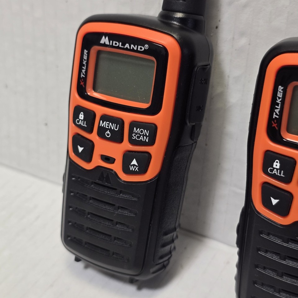 (Lot Of 2) Midland T51A X-Talker Walkie Talkie Two Way Radio (Excellent ...