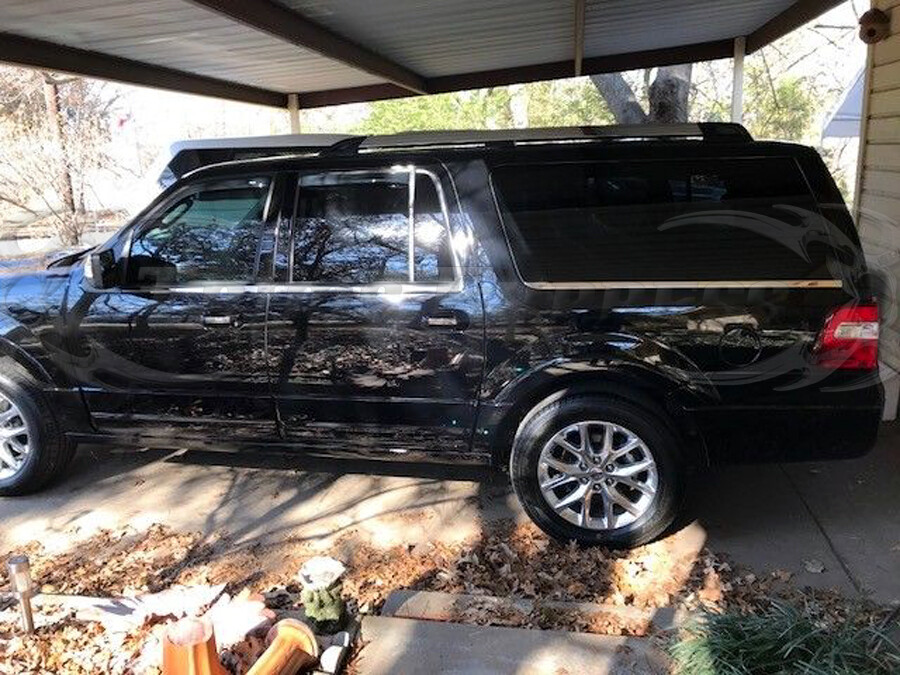 2007-2017 Ford Expedition EL no Keypad Cutout 6Pc Chrome Window Sill ...