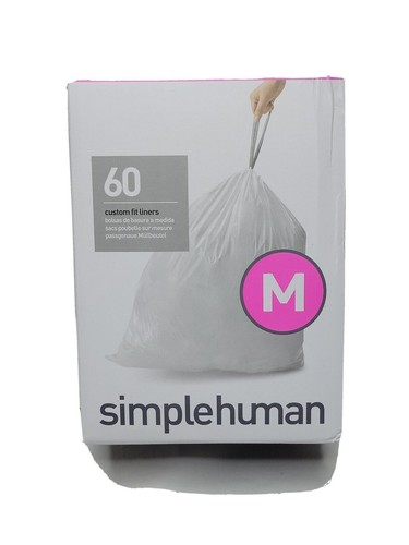 Simplehuman Bin Liners H Code J size M Code T Code K Code D 20L 30L 35L 40L 45L | eBay UK