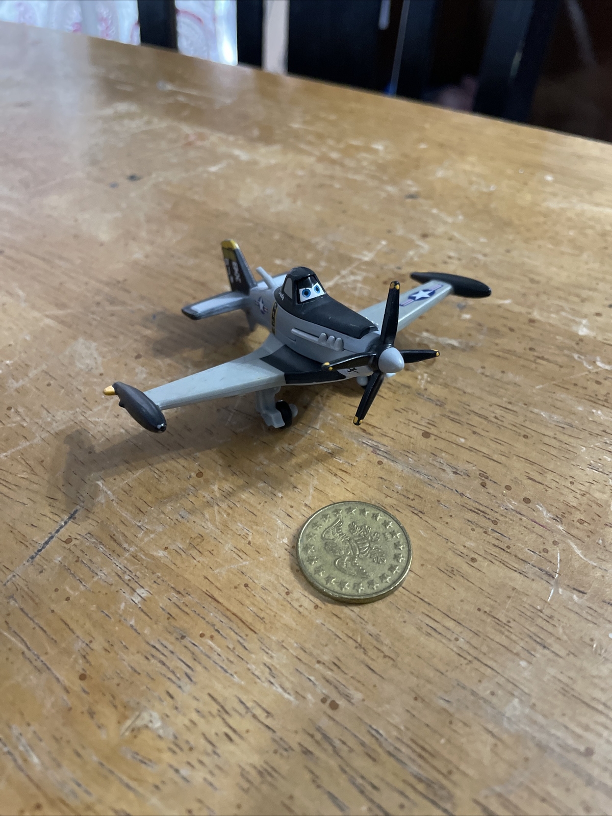 Disney Pixar Planes Movie Navy Jolly Wrenches Dusty Crophopper