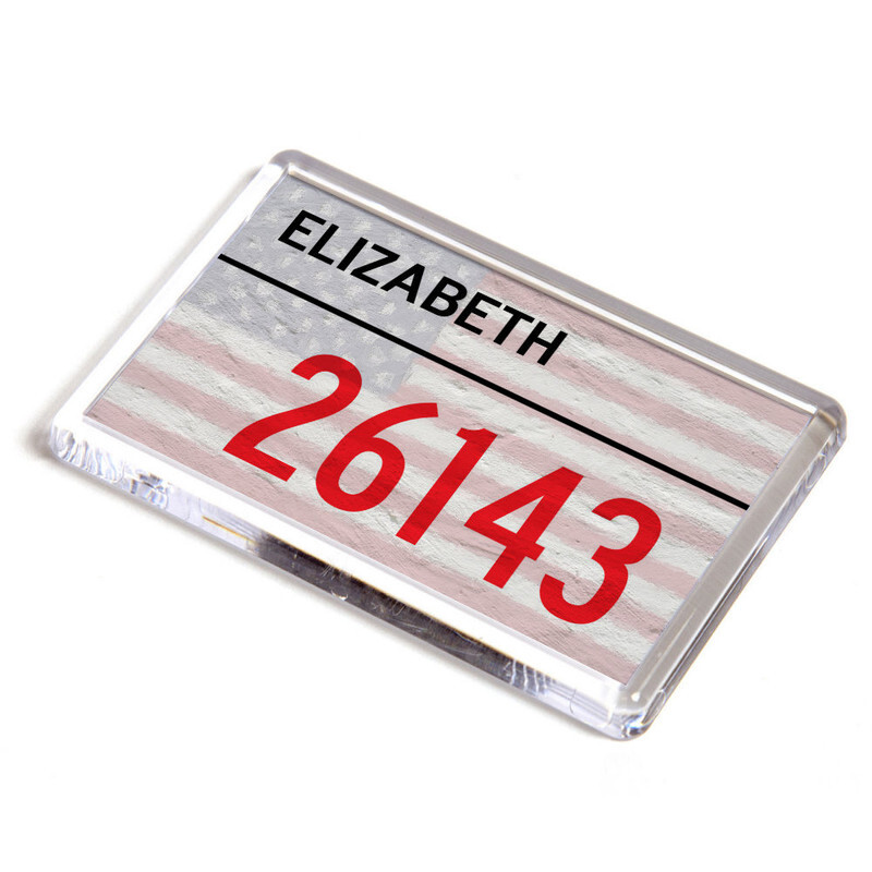 FRIDGE MAGNET - Elizabeth, 26143 - US Zip Code | eBay