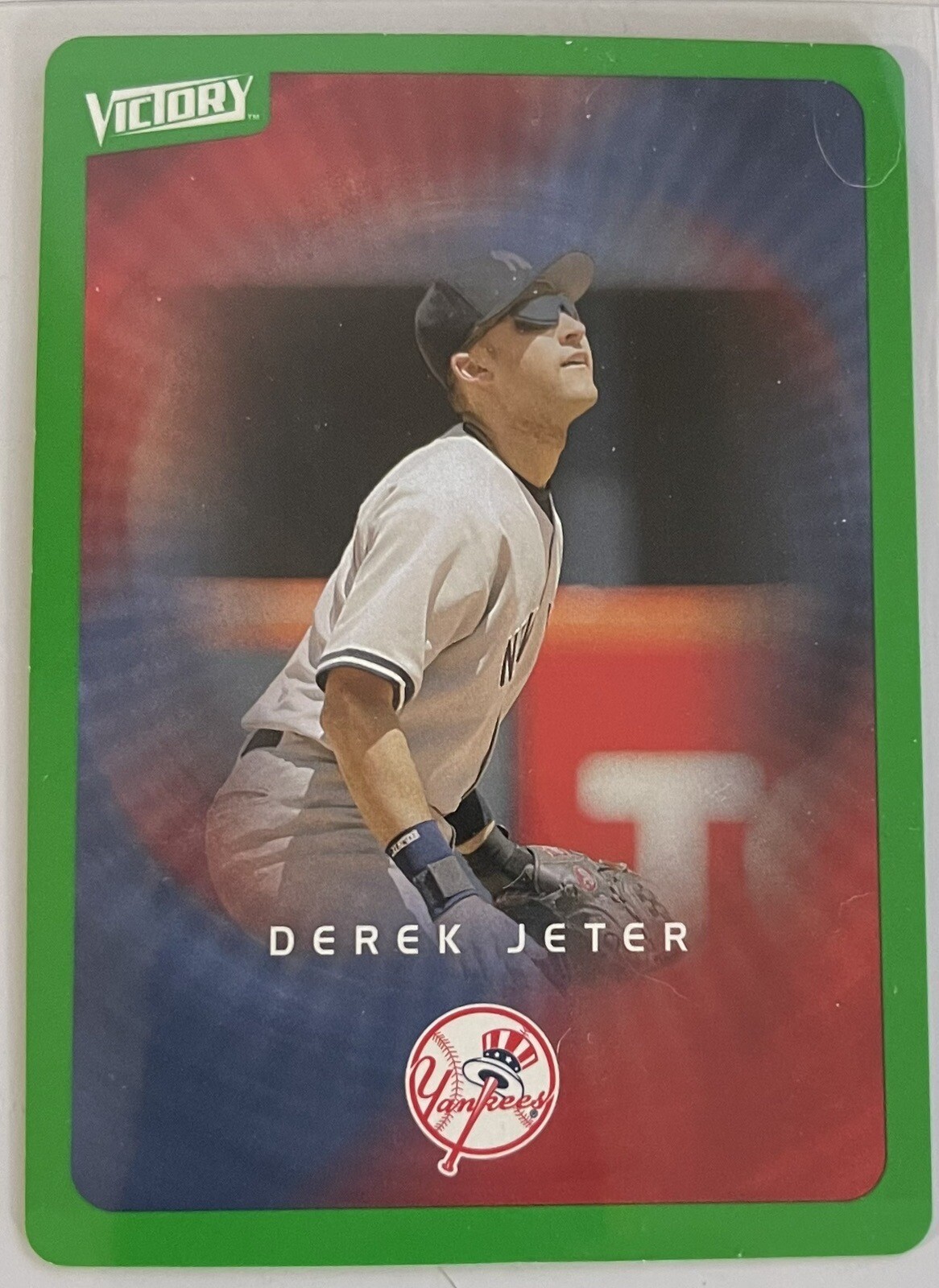 2003 Victory Green Derek Jeter #54 HOF (Condition? You decide.) | eBay