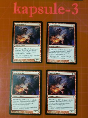 4x Gang of Devils | Avacyn Restored | MTG Magic Cards | eBay