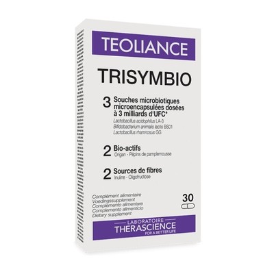 LABORATOIRE THERASCIENCE Teoliance Trisymbio - Probiotic Supplement 30 ...