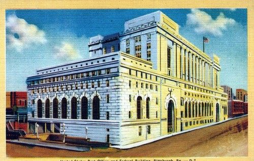 Pittsburgh Pennsylvania United States Post Office Federal Building ...
