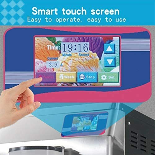 Italian Ice Machine Gelato Ice Cream Maker Fresh Fruits Water Ice ...