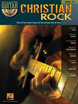 Christian Rock Guitar Play-Along Vol 71 Notes Tab Sheet Music Songs ...