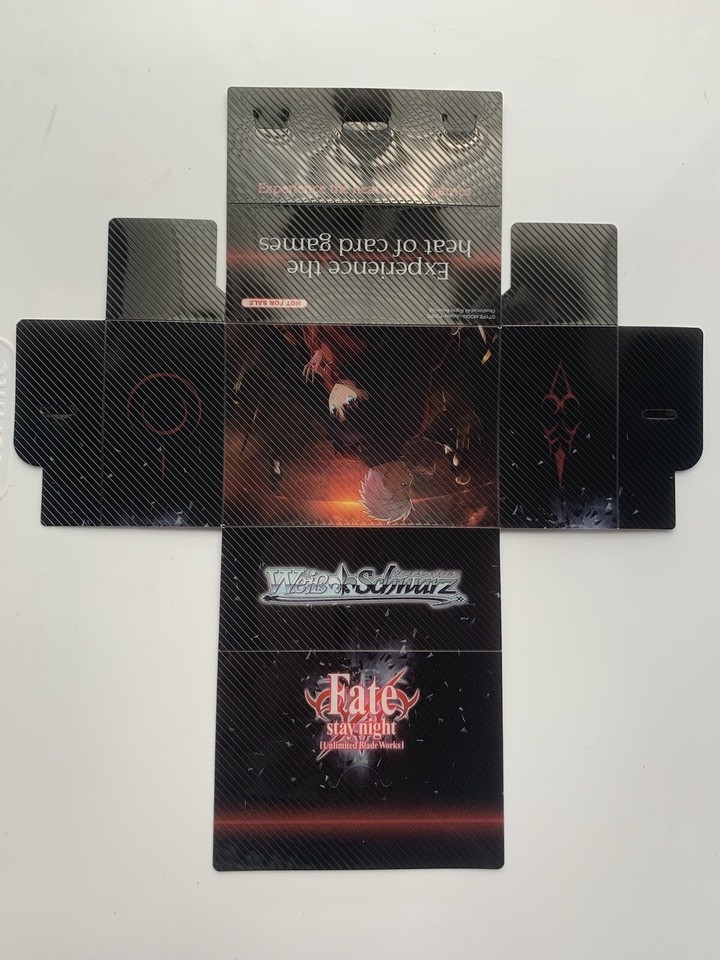 Weiss Weiß Schwarz Fate/Stay Night FSN UBW Unlimited Blade Works Deck ...