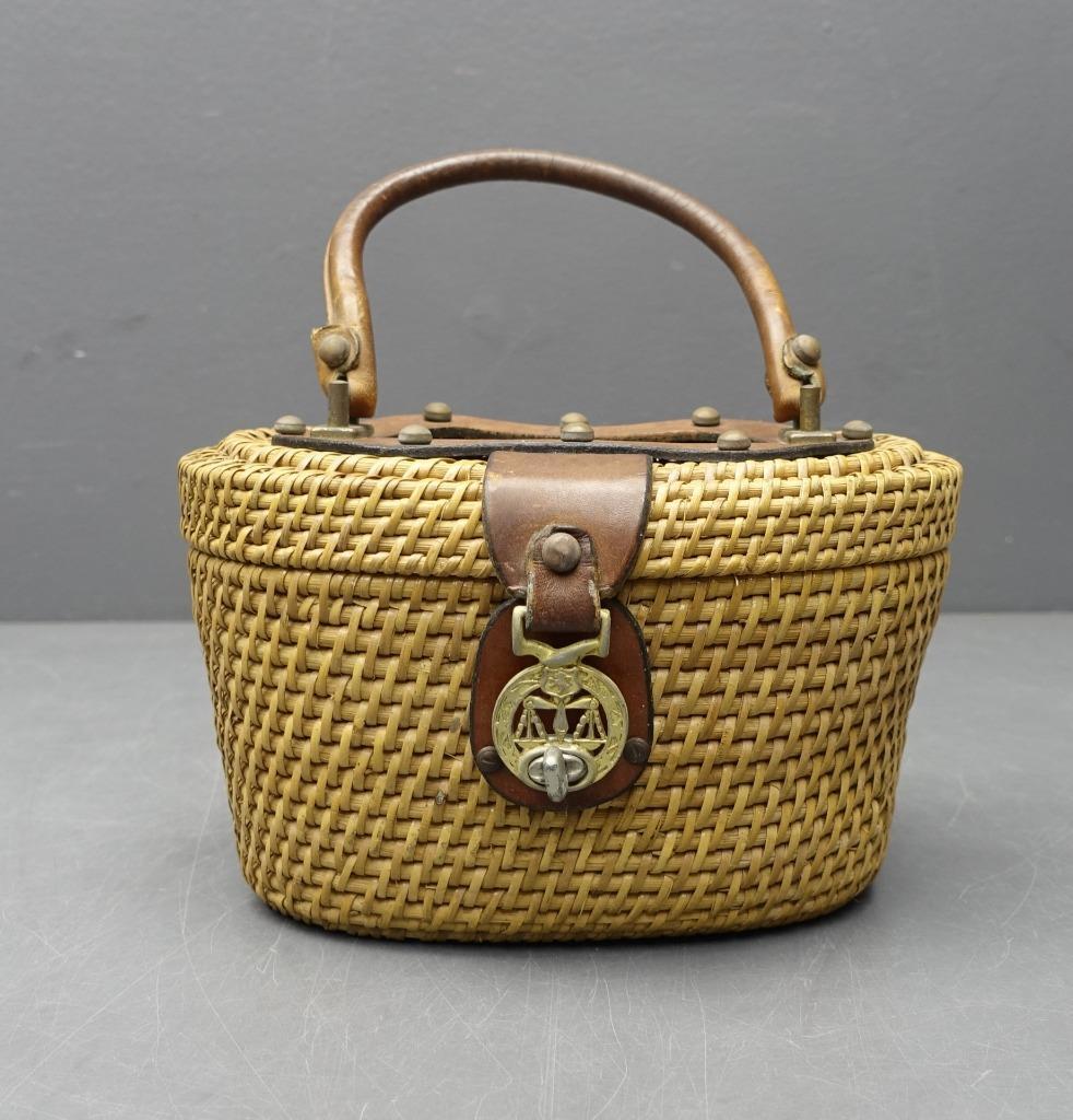 Rare John Romain Vtg Nantucket Scales of Justice Weav… - Gem