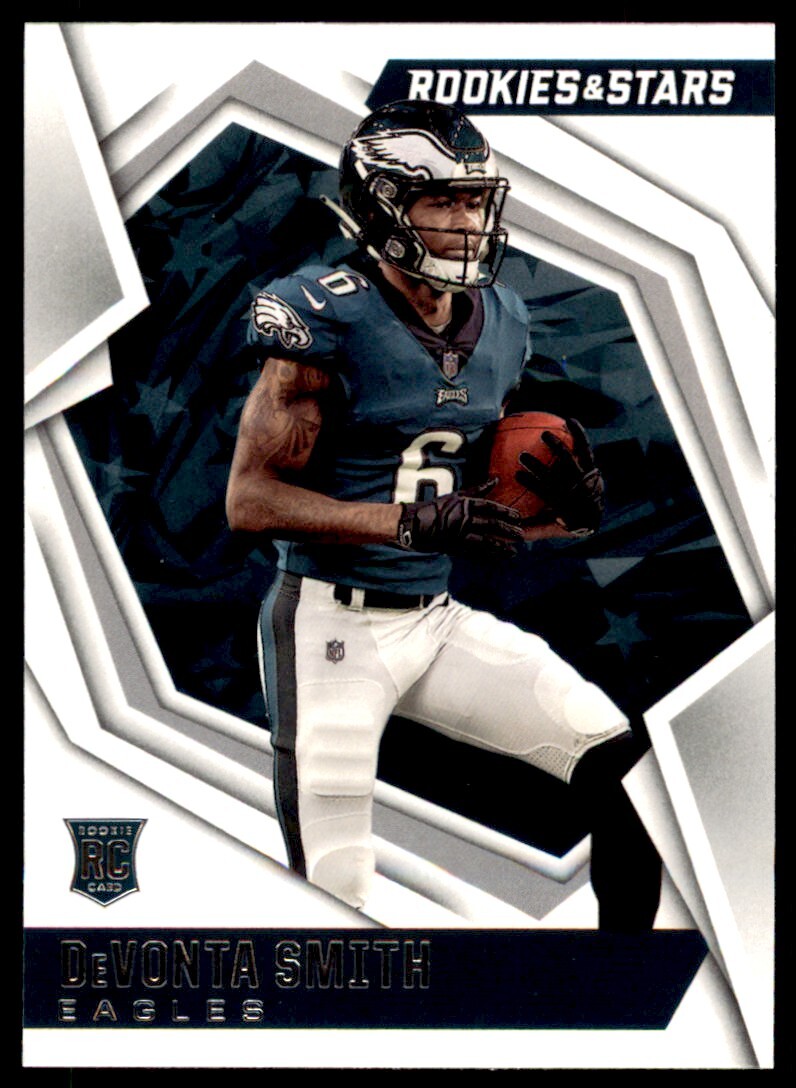 DeVonta Smith 2021 Panini Rookies & Stars Rookie Card ! RC #105 ...