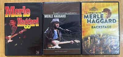 Merle Haggard - In Concert & Tribute DVD Lot [New DVD] 22891660798| eBay