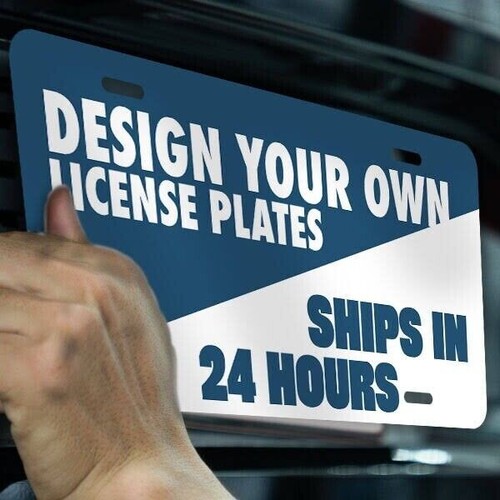 Personalized Aluminum Custom License Plate Customize with Text and or ...