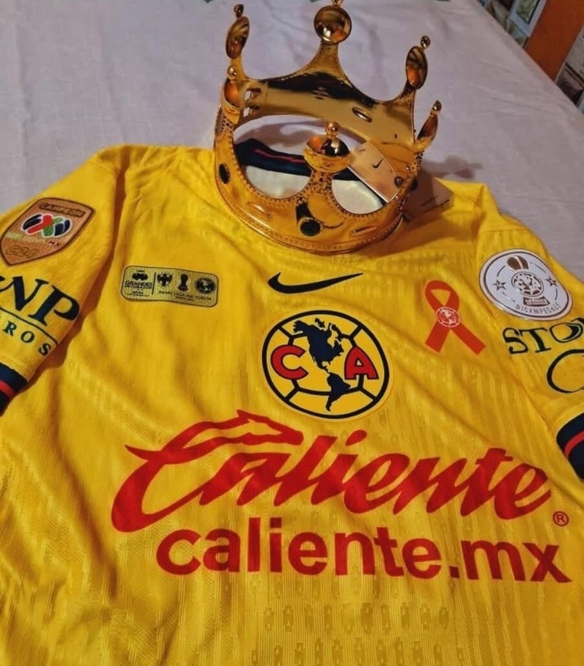 CLUB AMERICA TRICAMPEON JERSEY PATCH BADGE FINAL MATCH DETAIL CAMPEON ...