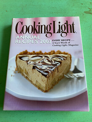 Vintage 2003 Cooking Light Annual Recipes Cookbook Cook Book | eBay