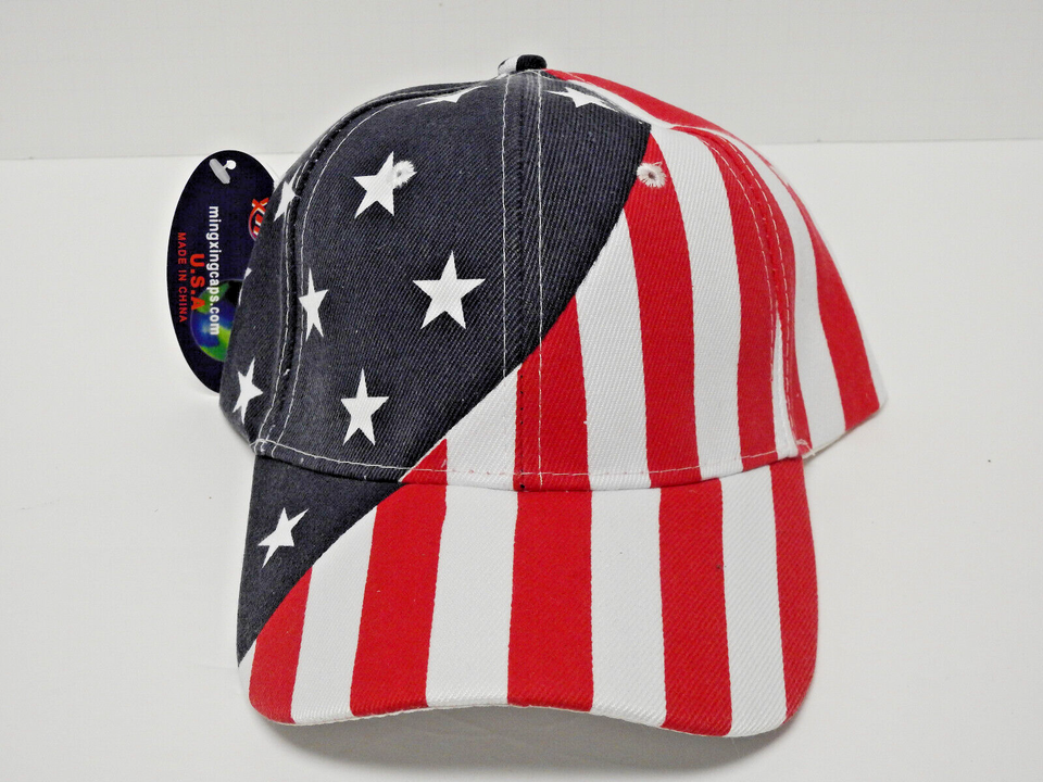 AMERICAN FLAG-Red,White,&Blue Cap/Hat *Free Shipping* | eBay