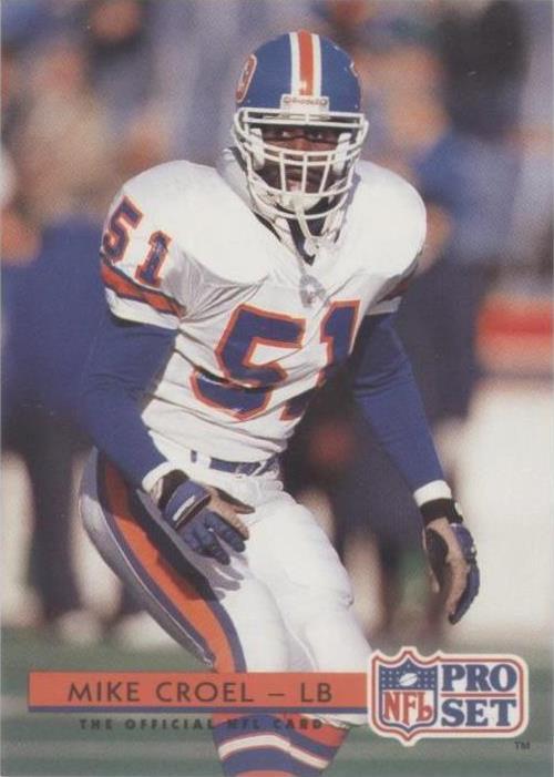 1992 Pro Set Mike Croel #154 for sale | eBay