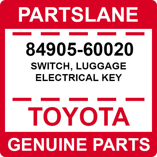 84905-60020 Genuine OEM Toyota Cord 8490560020 for sale online | eBay