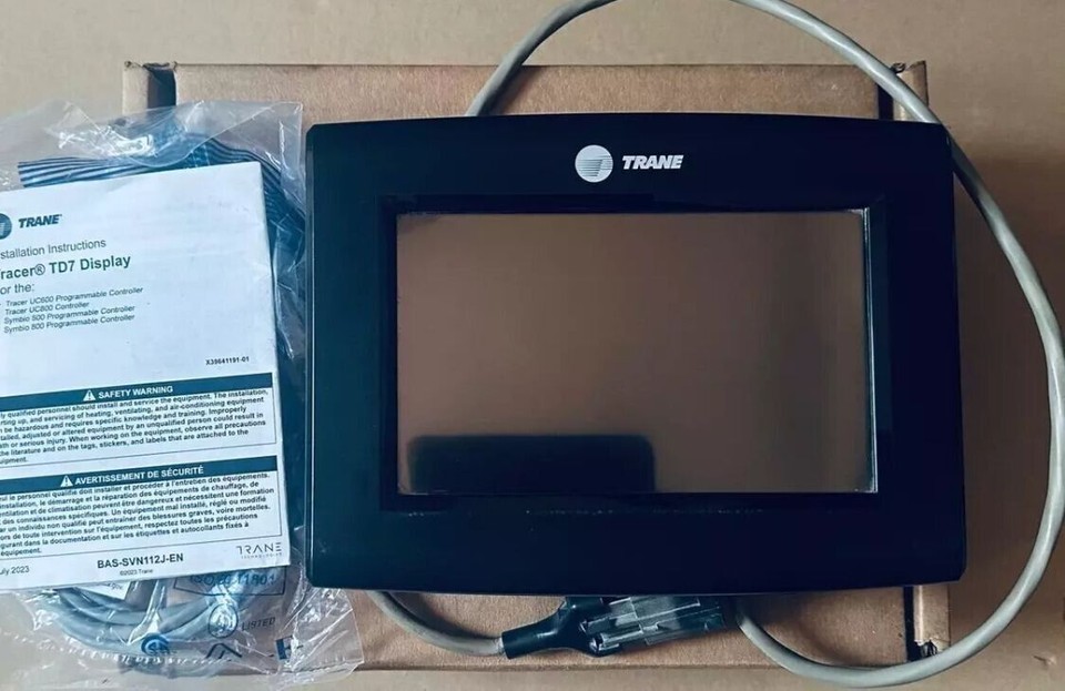TRANE X13651571010 REV J TD7 TRACER DISPLAY | eBay