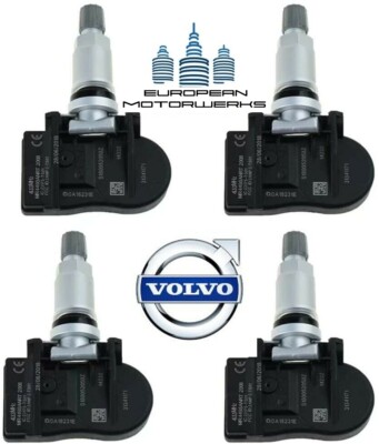 2008-2017 Volvo C30 C70 S40 S60 GENUINE OEM TPMS Tire Pressure Sensors ...