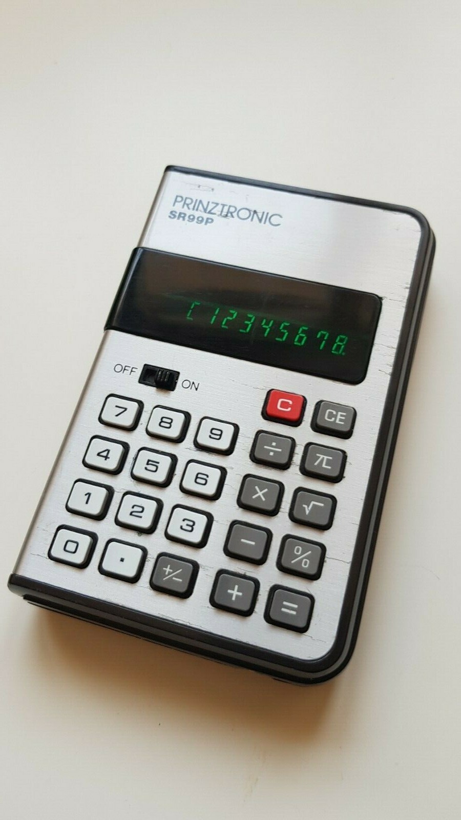 1975 vintage Prinztronic SR99p version 1 VFD CALCULATOR Rare | eBay