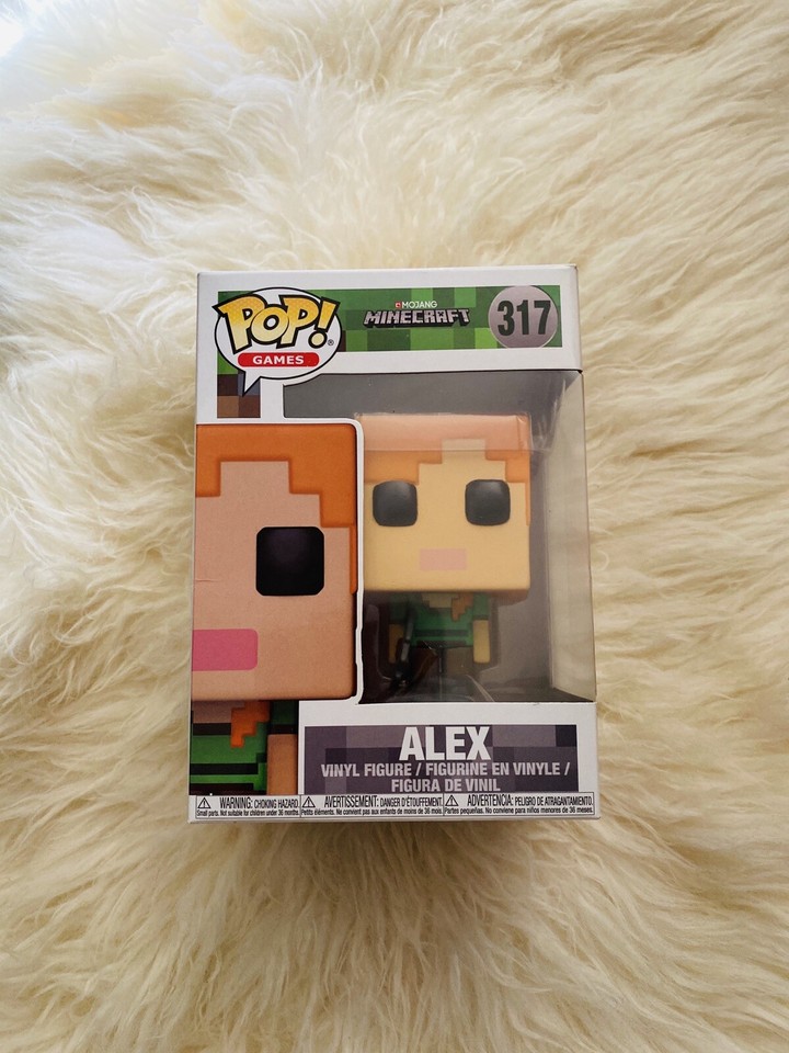 FUNKO POP! Games: Minecraft - ALEX (319) Collectible Figure - NEW | eBay
