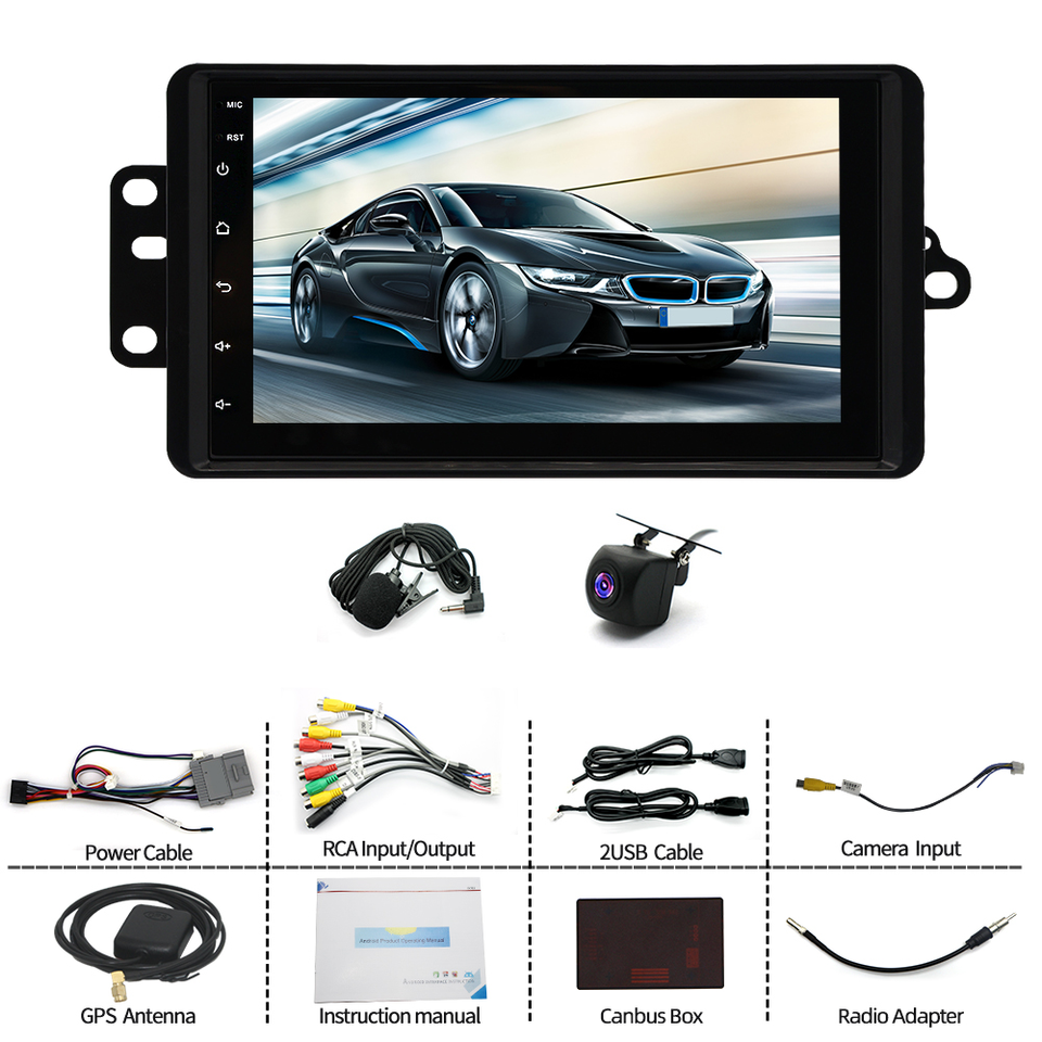 Apple CarPlay For 2003 2004 2005 2006 GMC Chevrolet Car Stereo Radio ...