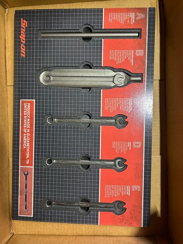 Snap-on tools Manufacturing Process Wrench Board dealer display how it ...
