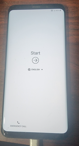 Samsung Galaxy S9- (Parts) - Good Front Screen Locked see description ...