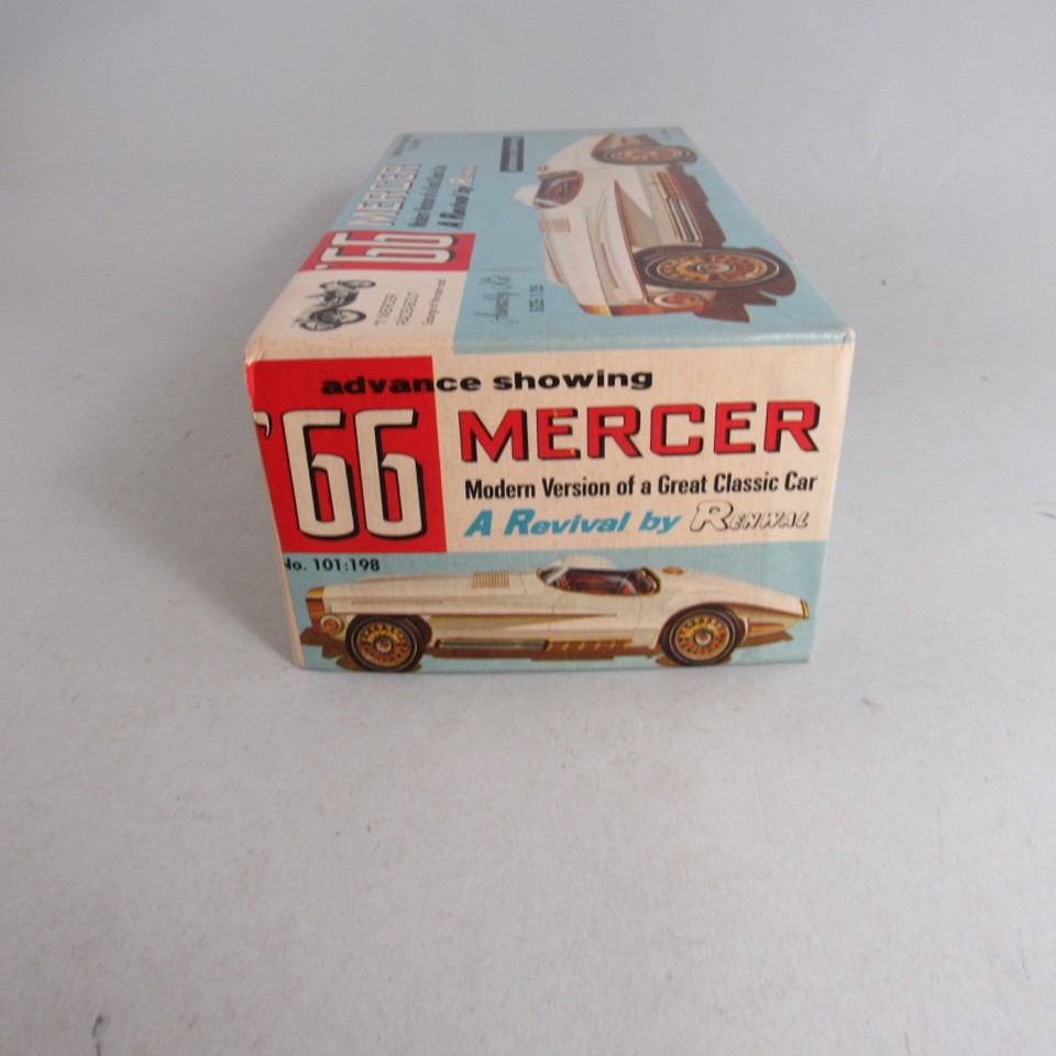 Revival By Renwal 66 Mercer 1:25 Scale Madel Car Kit Vintage | eBay